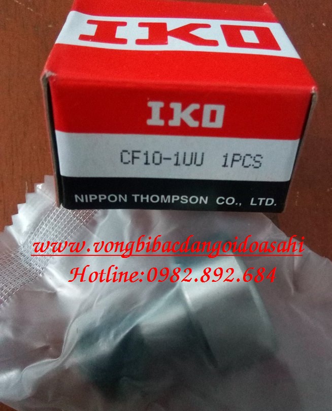 VÒNG BI CF10-1UU - BẠC ĐẠN CF10-1 - IKO - VÒNG BI-BẠC ĐẠN