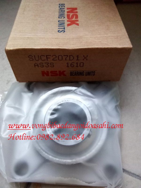 GỐI ĐỠ - BẠC ĐẠN SF207 INOX - VÒNG BI-BẠC ĐẠN