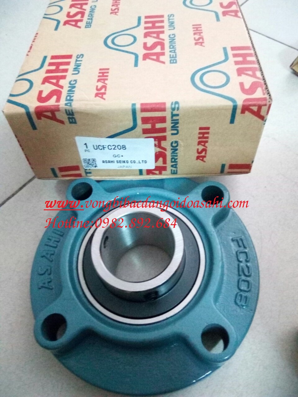 VÒNG BI FC209 - VÒNG BI-BẠC ĐẠN-ASAHI
