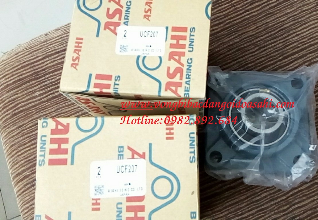 GỐI ĐỠ F208 - VÒNG BI-BẠC ĐẠN ASAHI NHẬT