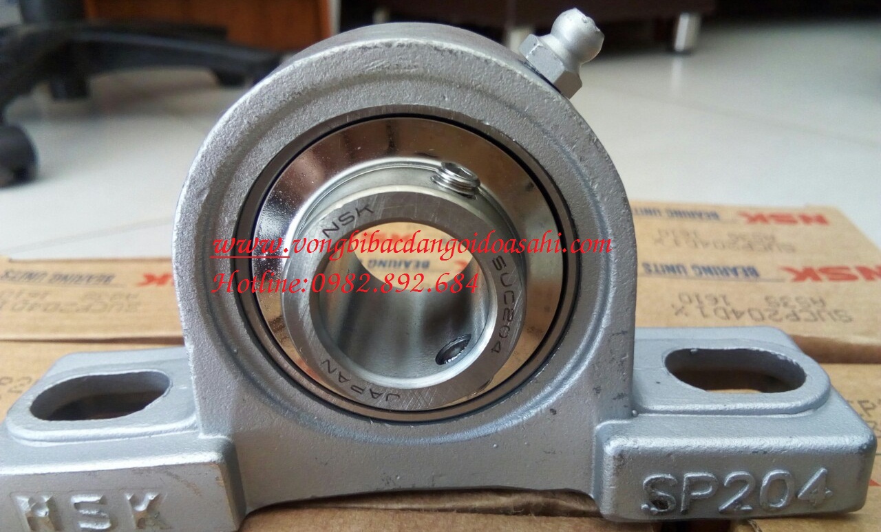 BẠC ĐẠN SP204 INOX - VÒNG BI-BẠC ĐẠN - 0982.892.684