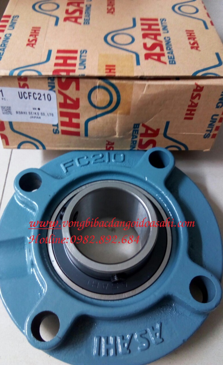 GỐI ĐỠ FC212 - VÒNG BI-BẠC ĐẠN -GỐI ĐỠ ASAHI