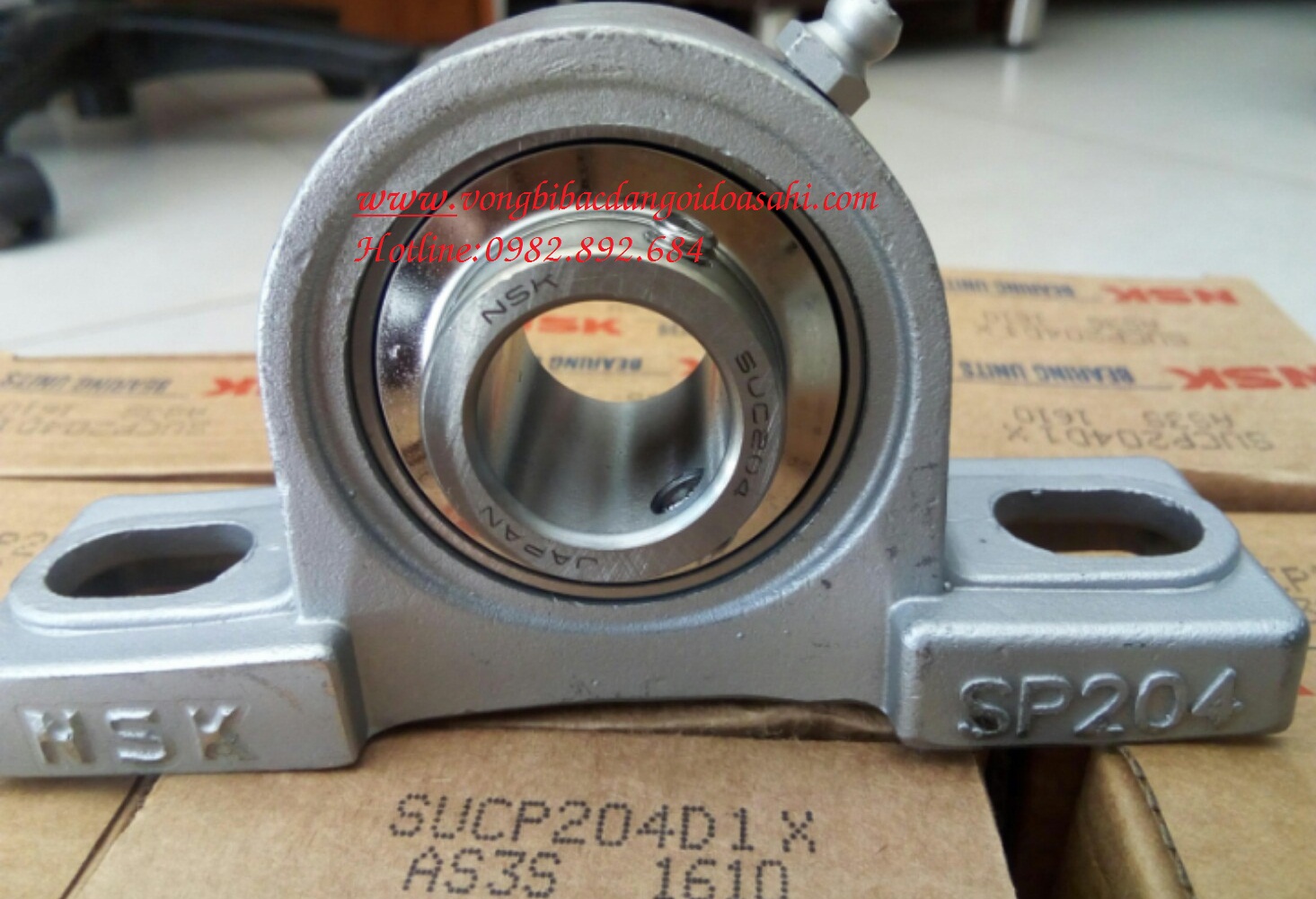 GỐI ĐỠ VÒNG BI INOX SSUC204-SP204-P204-UCP204 - 0982.892.684