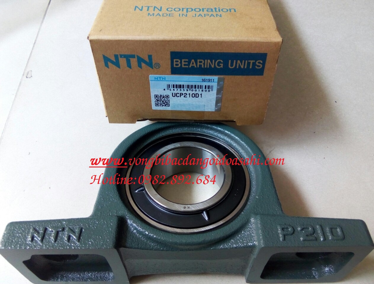 GỐI ĐỠ - VÒNG BI BẠC ĐẠN UKP210 JIB - VÒNG BI-BẠC ĐẠN