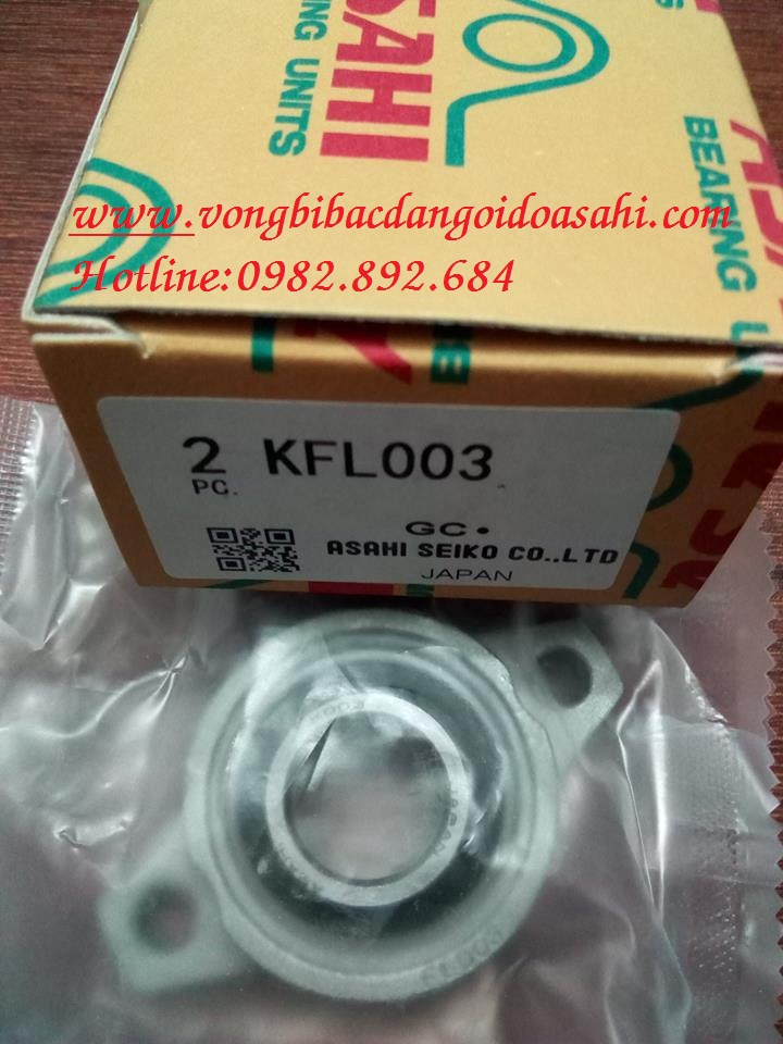 GỐI ĐỠ BẠC ĐẠN KFL003 ASAHI - VÒNG BI-BẠC ĐẠN