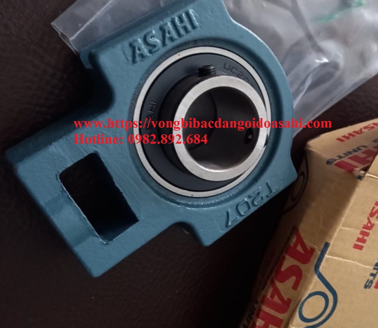 Gối đỡ T 209 - Bạc đạn ổ bi NTN, ASAHI nhập khẩu chính hãng